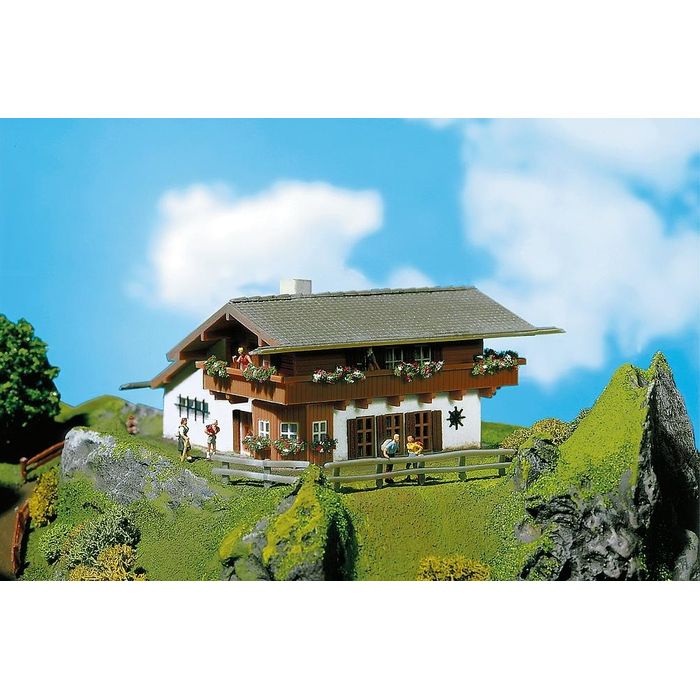 FALLER (N) Edelweis Boarding House (寄宿舎「エーデルワイス」) Nゲージ 鉄道模型 ジオラマ ...