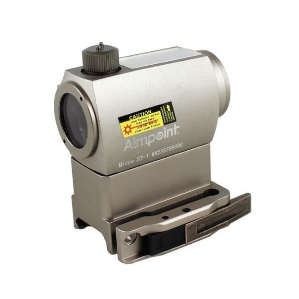新型 AIMPOINT T-1タイプ ドットサイト ハイマウント TAN ノーブランド rd-0041-tan