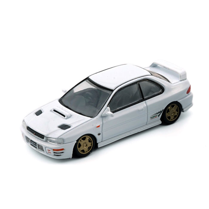 BM CREATIONS 1/64 スバル インプレッサ WRX Type R 3. 4-6 ホワイト RHD 模型 ミニカー (株)国際貿易 ...